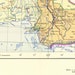 First Map of Pakistan, 1953 - Old Map of Independent West & East ...