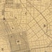 Rare Old Map of Austin, Texas in 1891 Very Early City Plan, State ...