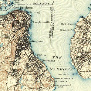 Personalised Old Map (USA) - Make Your Own 1800s and 1900s USGS Topo ...