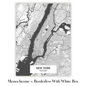 Modern Town Map of Bray, Ireland: Bray Head, Bray Harbour, Bray Head ...