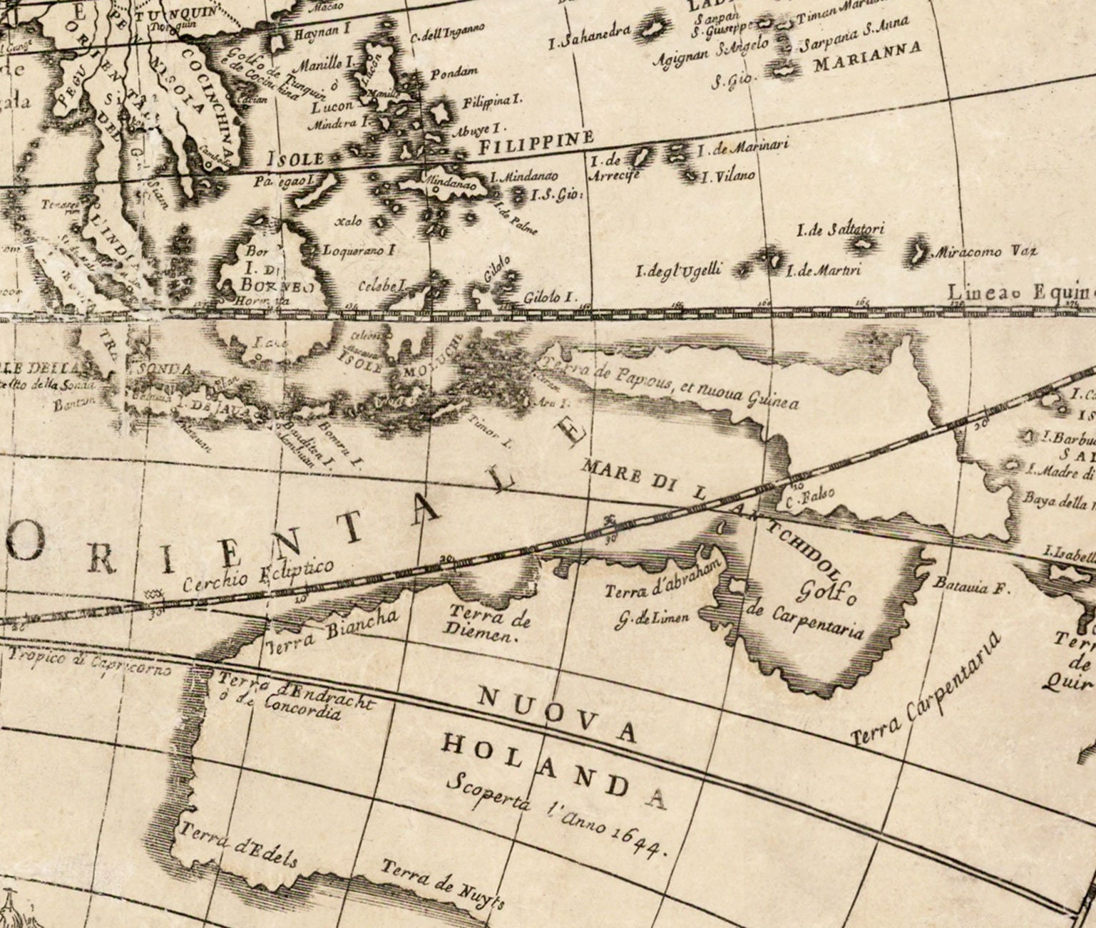 Old World Map 1700 Rare Monochrome Antique Atlas Chart - Etsy UK