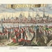 Old Map of Istanbul (constantinople) 1720 by Wolff - Ottoman, Byzantine ...