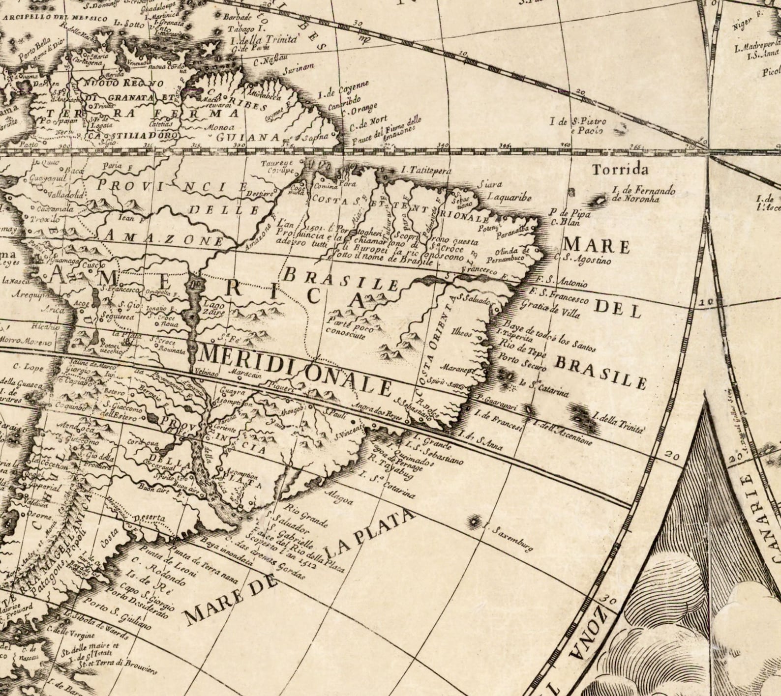 Old World Map 1700 Rare Monochrome Antique Atlas Chart | Etsy UK