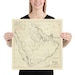 Old Aramco Map, 1953 - First Arabian American Oil Company Map - Saudi ...