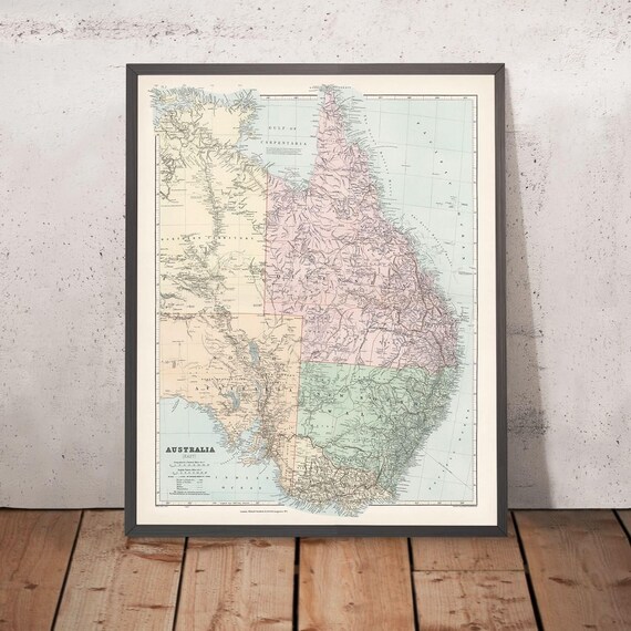 Great Dividing Range Map