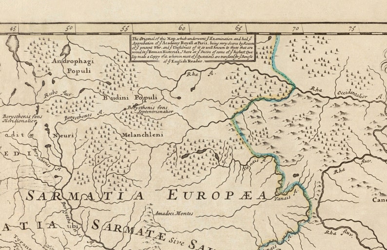 Old Roman Empire World Map From 400 AD Giant Huge Rare | Etsy UK