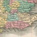 Old Map of Counties in England & Wales, 1827 Historic County Map ...