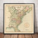 Old Map of USA, 1806 by John Cary - Early Federalist USA - Large ...