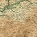 Old OS Map of Ceredigion & Montgomeryshire by Bartholomew, 1901 ...