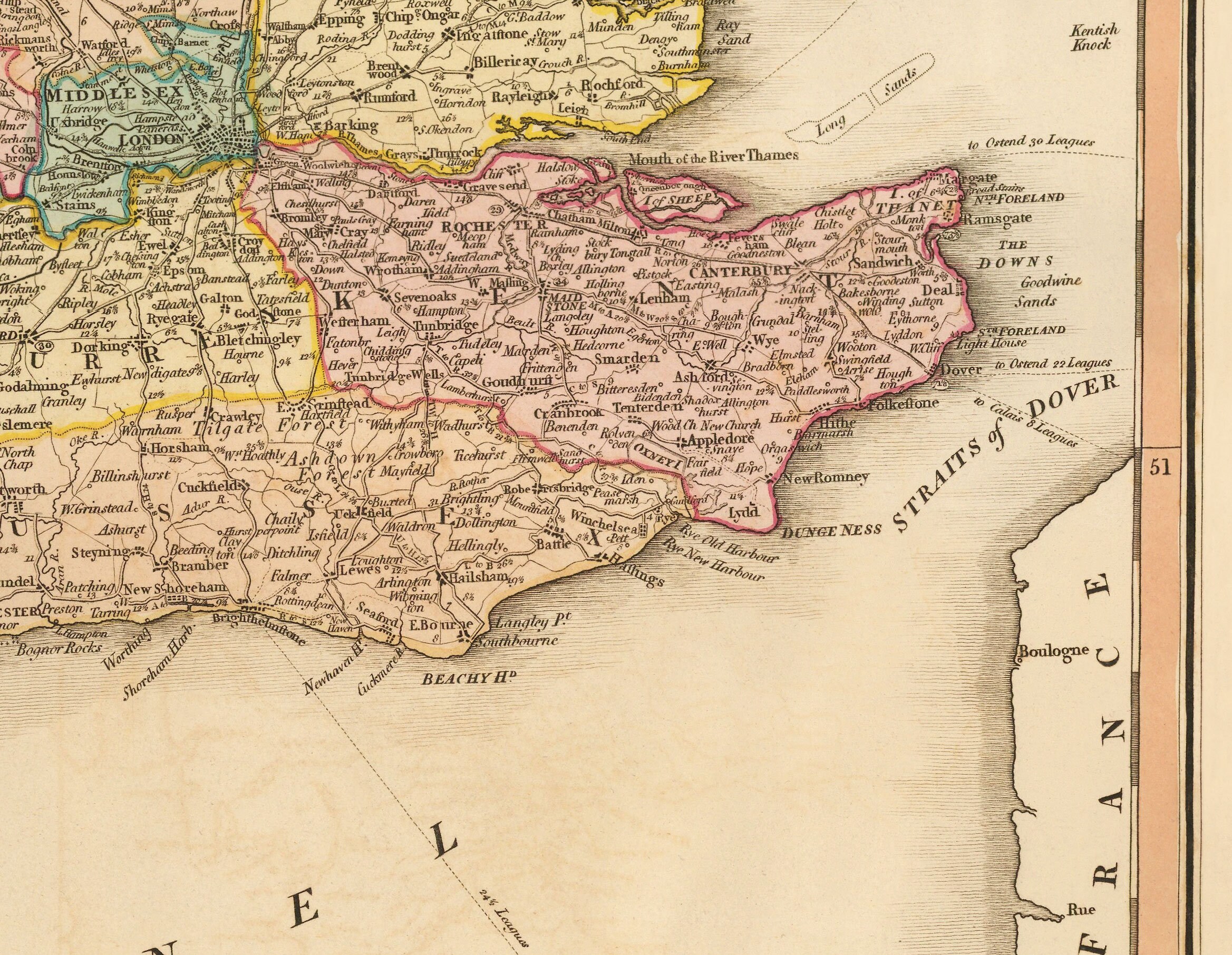 Old Map of Great Britain 1801 by Faden England Wales | Etsy