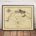 Old Bay of Malaga Nautical Chart by Heather, 1802: Fortified Town, Cape ...