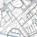 Modern City Map of Tampines, Singapore: Our Tampines Hub, Tampines Mall ...