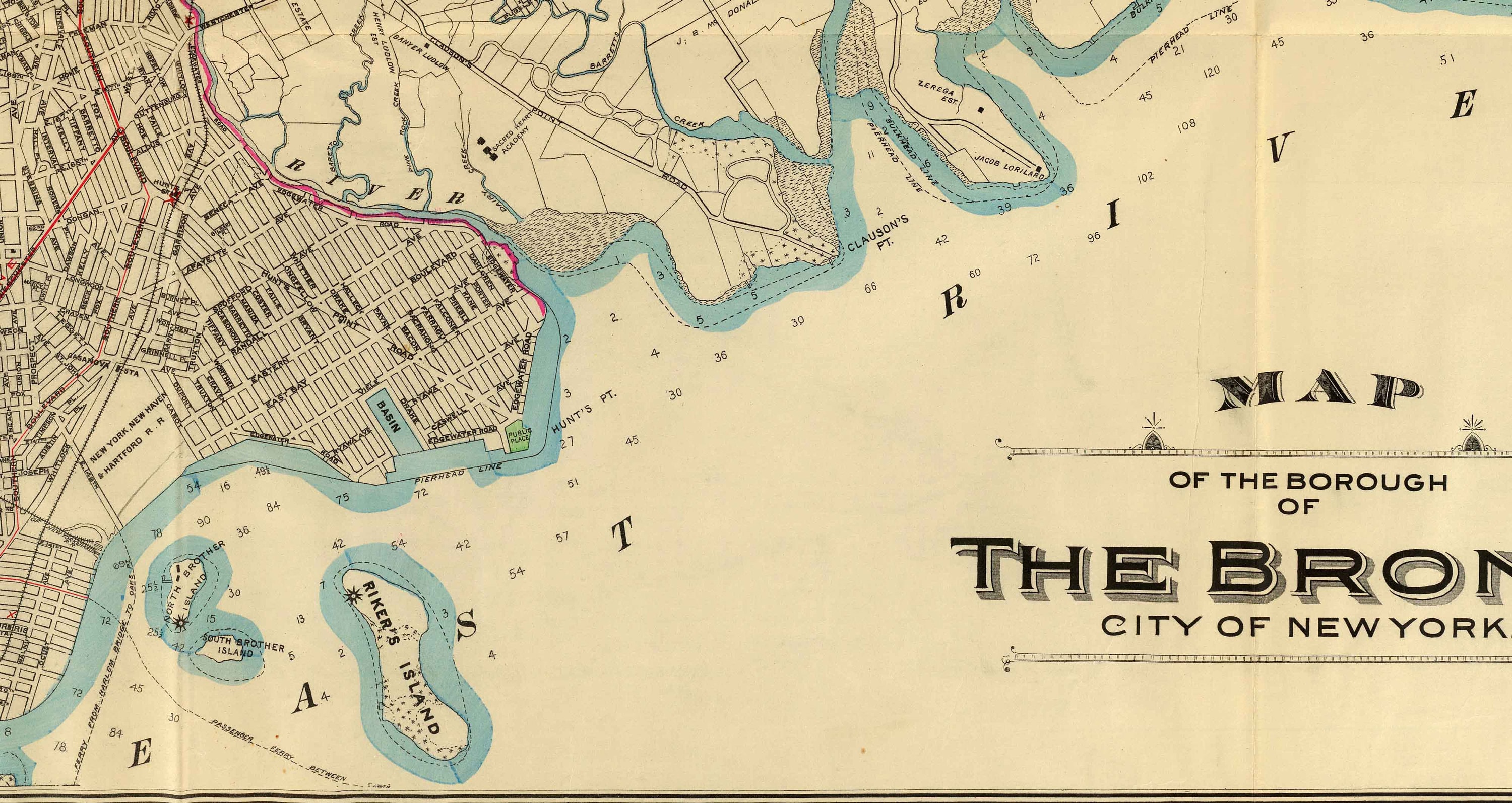 Old Maps Of The Bronx
