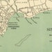 Old Map of Singapore Island, 1920 - Roads, Railway, Sembawang, Tampines ...