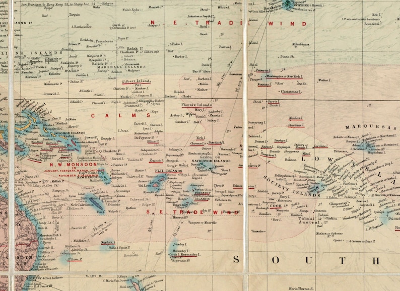Old World Map by Stanford, 1866 - Masterpiece Vintage Atlas - Framed or ...