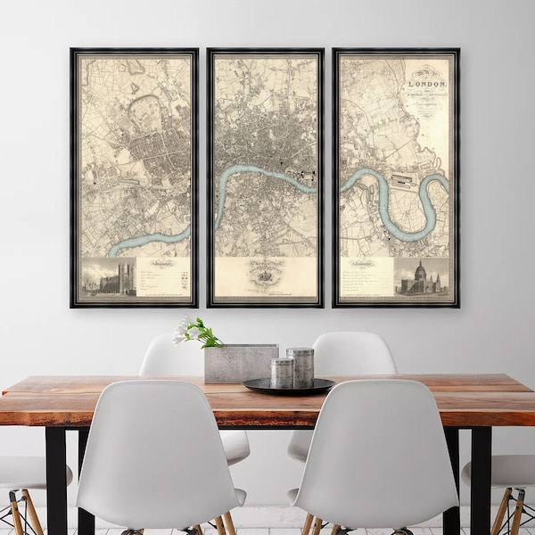 Triptych Art - Etsy