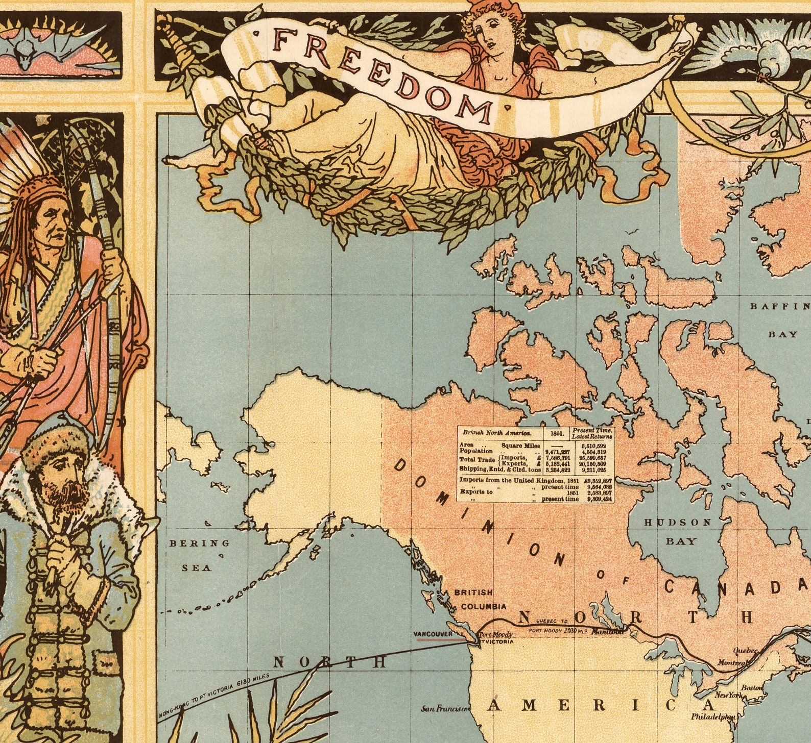 British Empire World Map, 1886 - Queen Victoria Jubilee Wall Chart by ...
