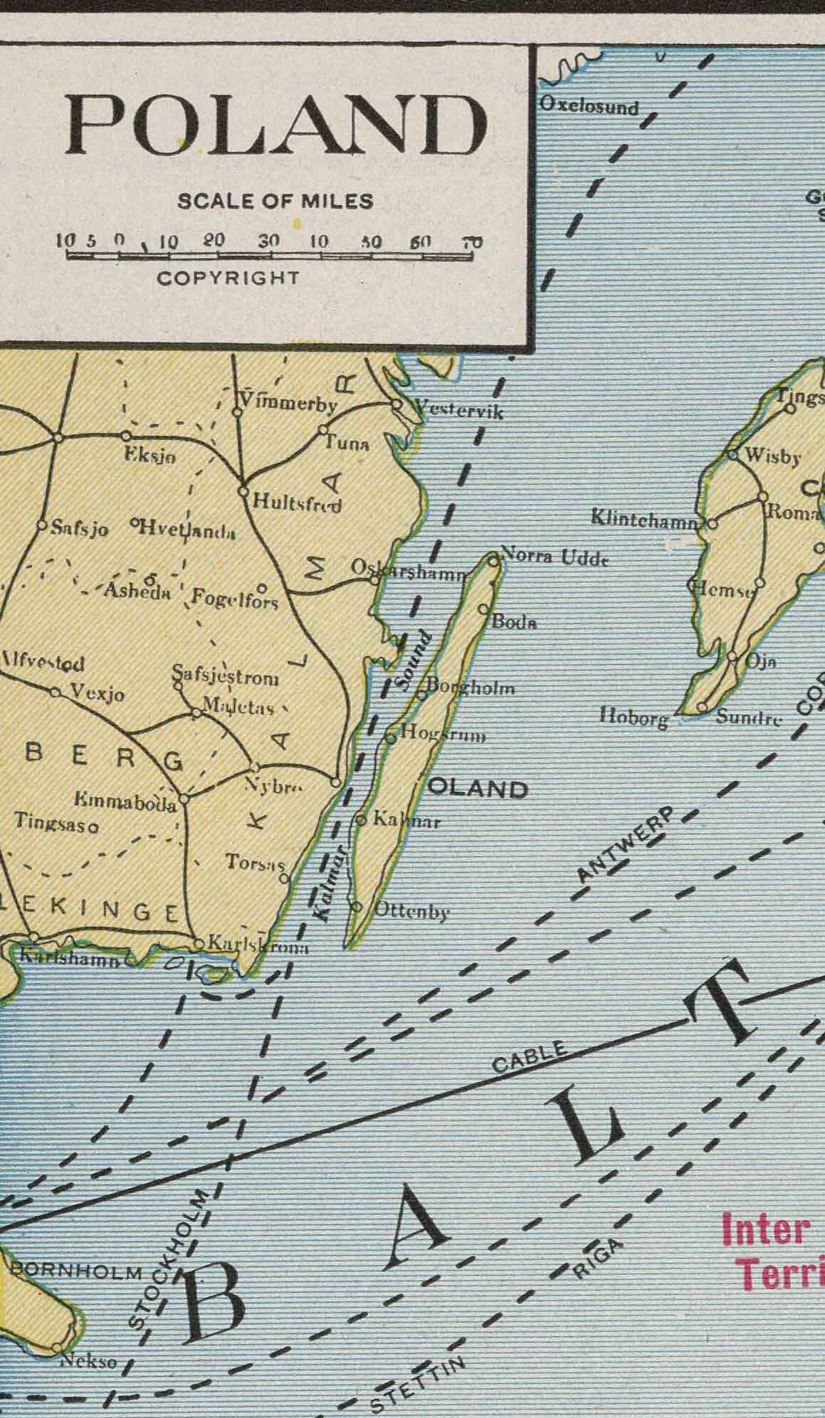 Old Map of Poland 1925 Germany Prussia Ukraine Czechia - Etsy