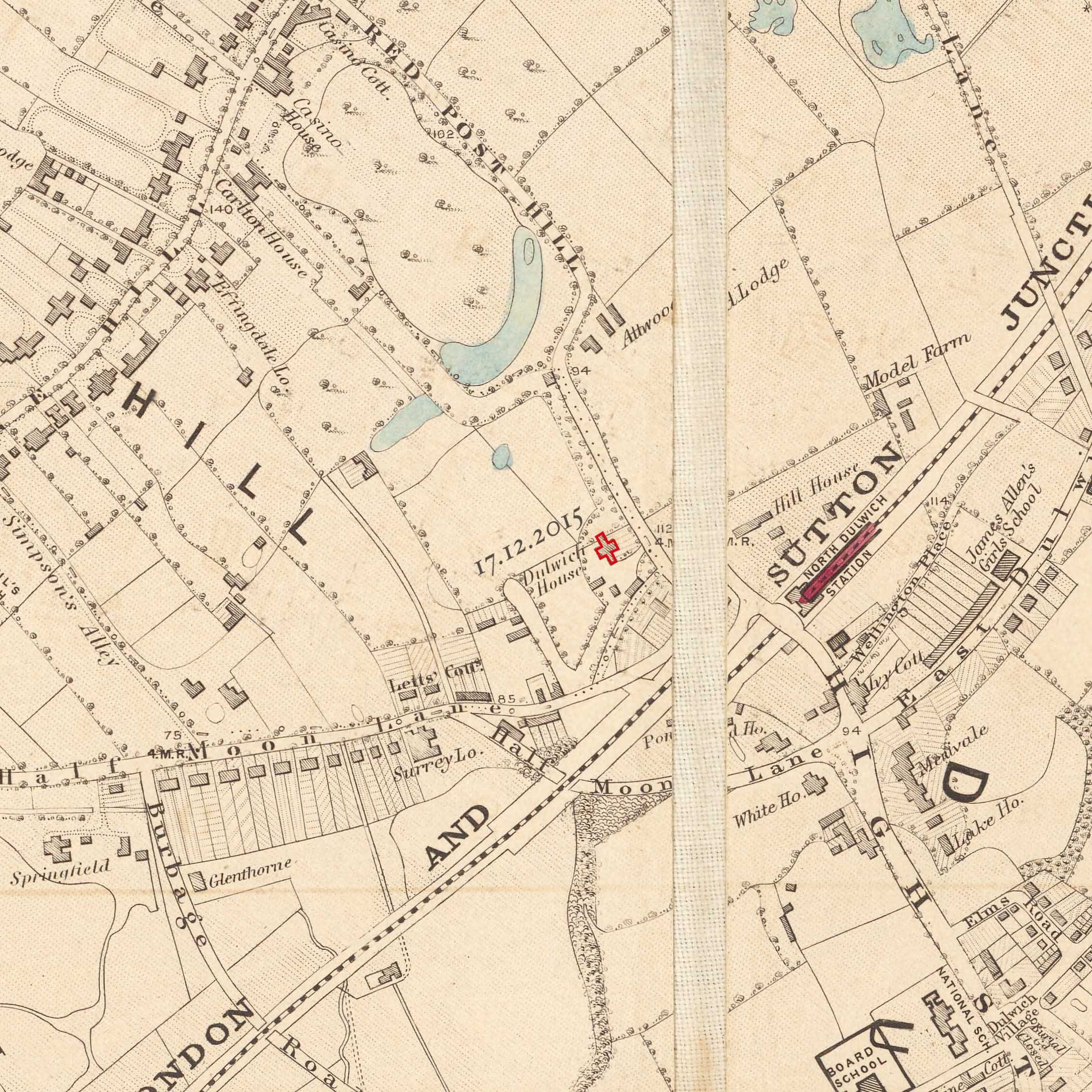 Old Map of City of London, 1891 - London Bridge, St Pauls, Liverpool St ...