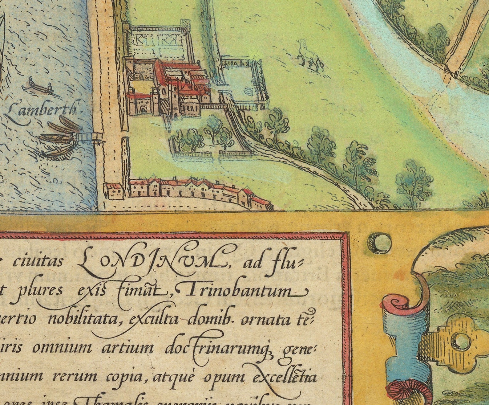 The Oldest Map of London 1559 City of London Westminster - Etsy UK