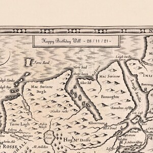 Old Map of Worcestershire, 1611 by John Speed - Worcester, Bromsgrove ...
