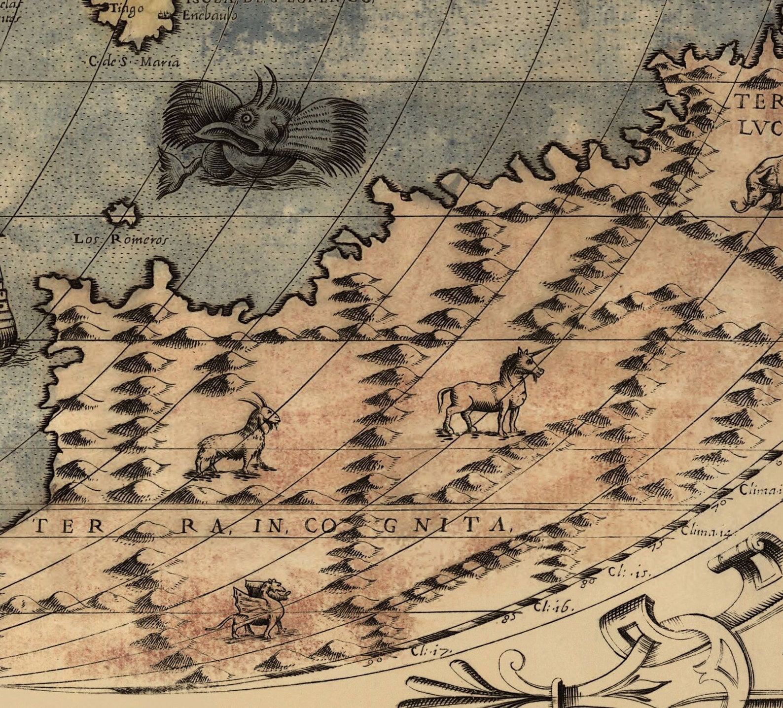 Old World Map 1565 by Bertelli Ancient Atlas Wall Chart | Etsy UK