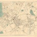 Old Map of South West London, 1891 - Wimbledon, Merton, Summerstown ...