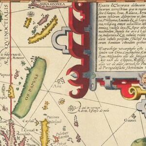 Old Map of Southeast Asia, 1596 - China, Korea, Japan, Philippines ...