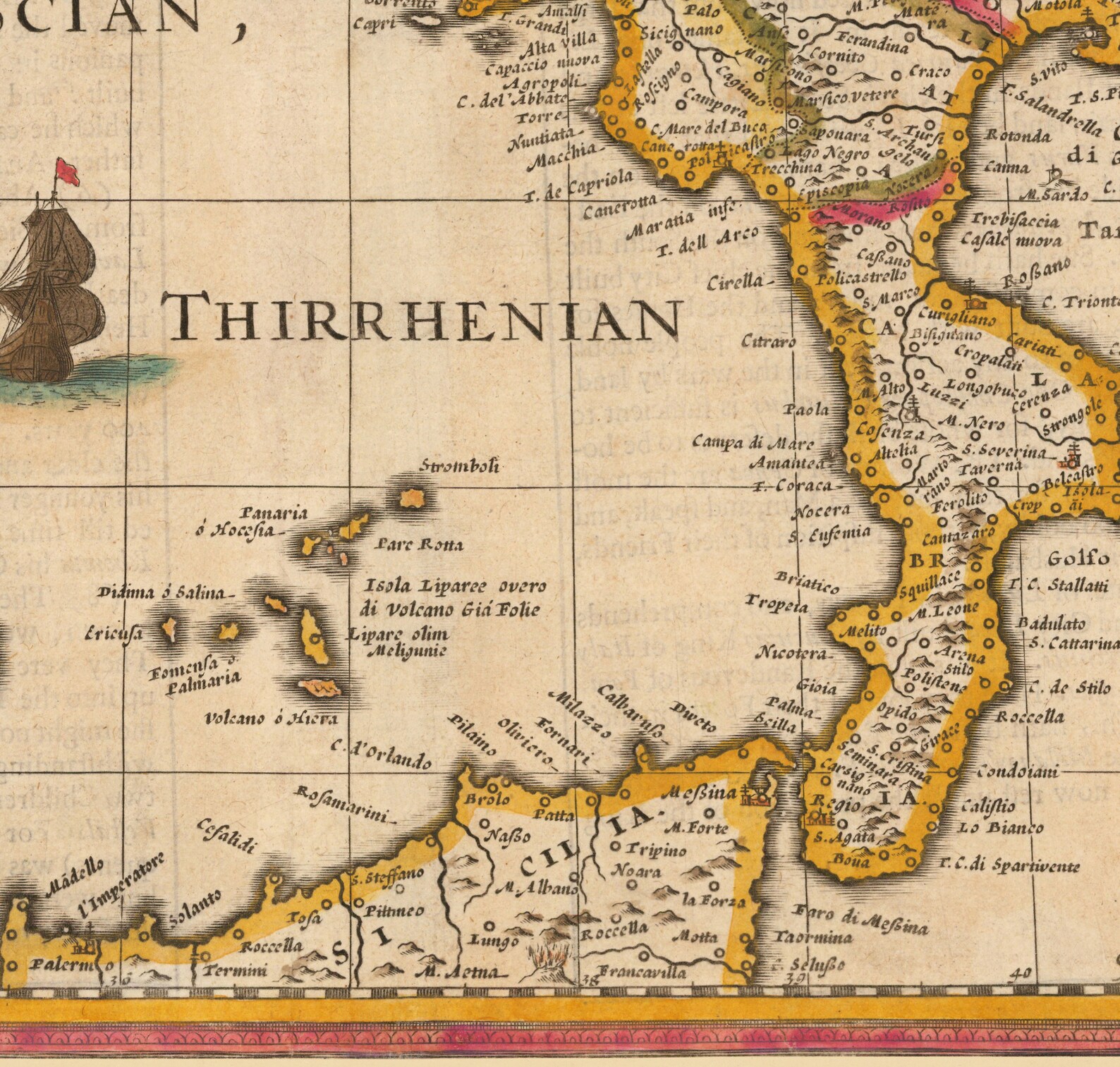 Old Map of Italy 1627 by John Speed Corsica Sardinia - Etsy UK