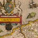 Old Map of Cornwall, 1611 by John Speed - Penzance, St Ives, Plymouth ...