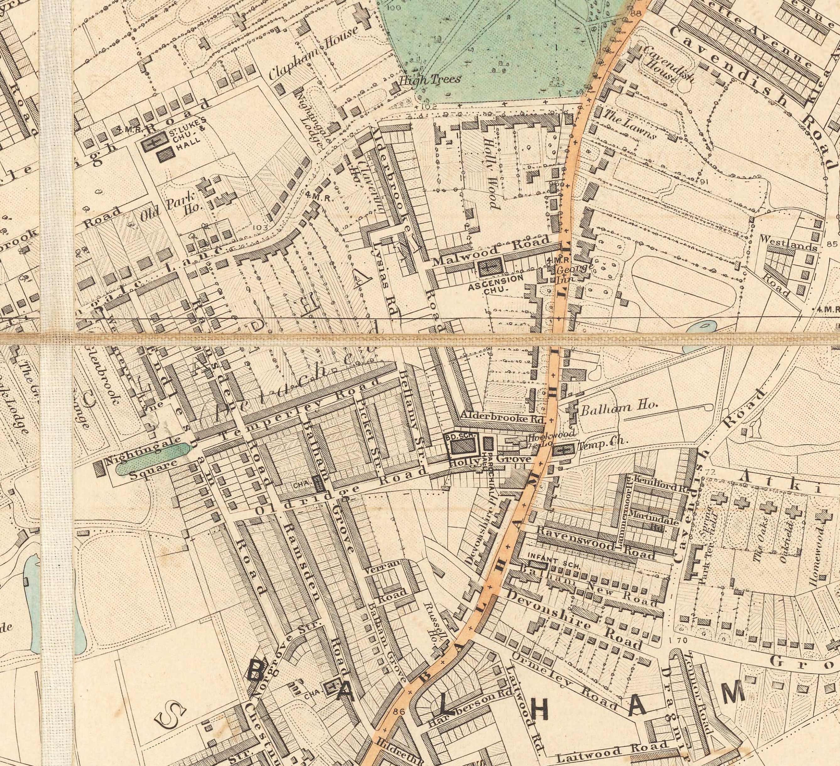 Home & Living Globes & Maps Home Décor Summerstown TOOTING WANDSWORTH ...