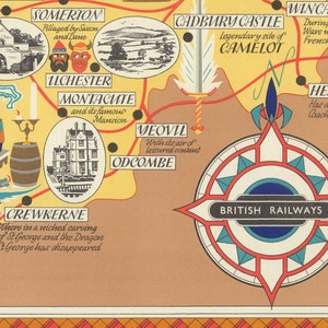 Old Map of Somerset, 1950 - British Railway, Weston-super-mare ...