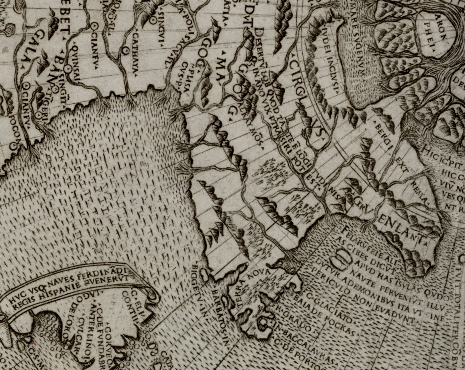 Old World Atlas Map by Johannes Ruysch, 1507 - Conical Map - Rare and ...