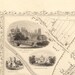 Old Map of York in 1851 by Tallis & Rapkin - City Centre, York Minster ...