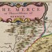 Old Map of Berwickshire in 1665 by Joan Blaeu - Eyemouth, Ayton ...