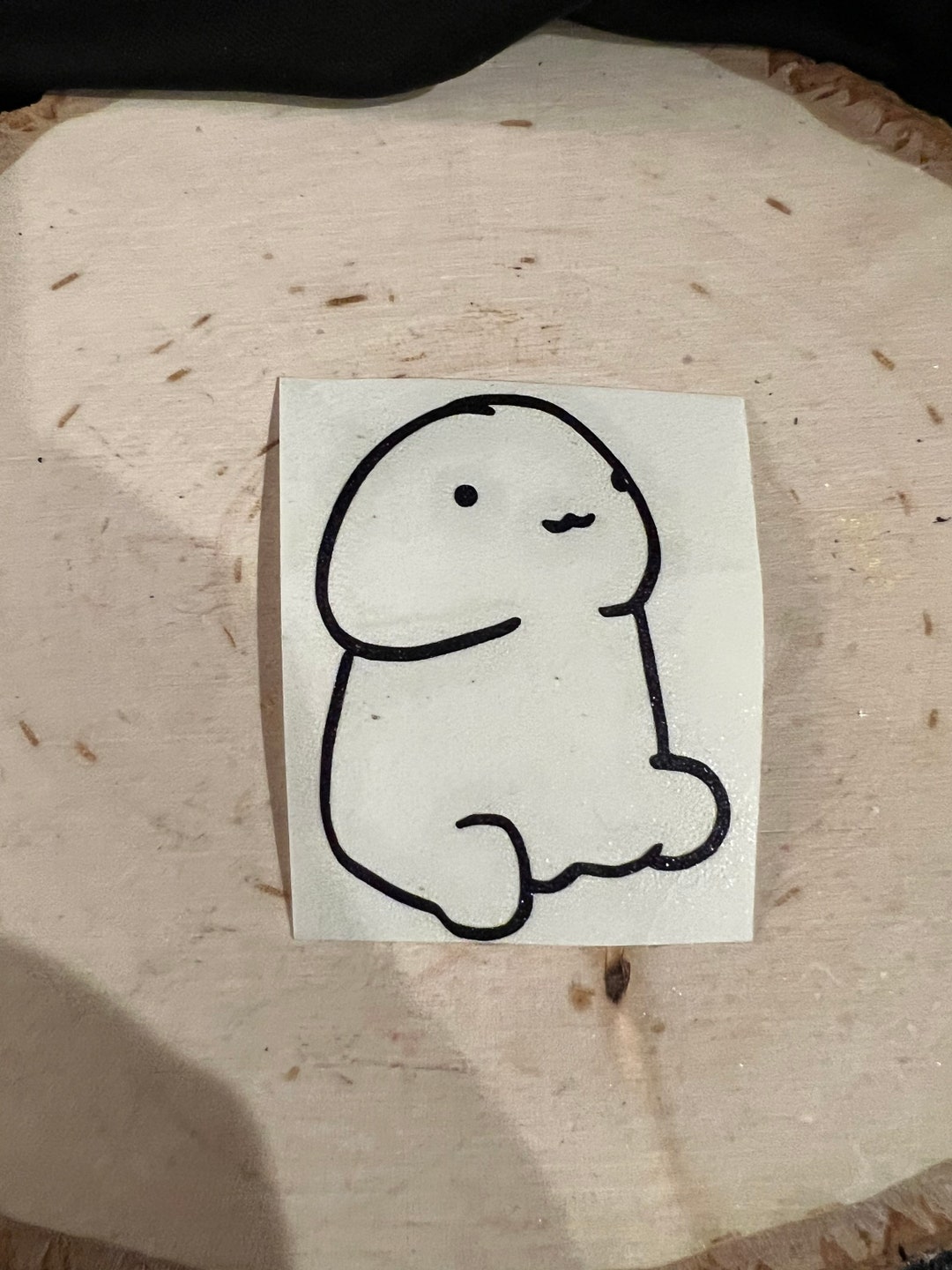 Chubby Peen Vinyl Decal | Adult Humour, Funny, Funny Stickers, Adult ...