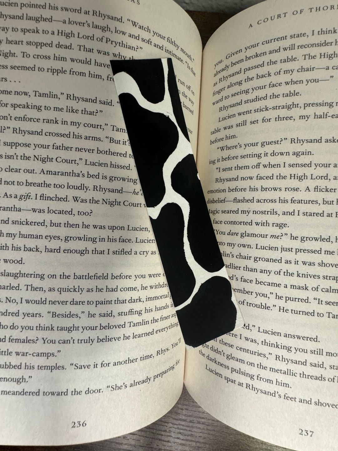 Hand Painted Gouache Cow Print Bookmarks | Hand-painted, Handmade ...