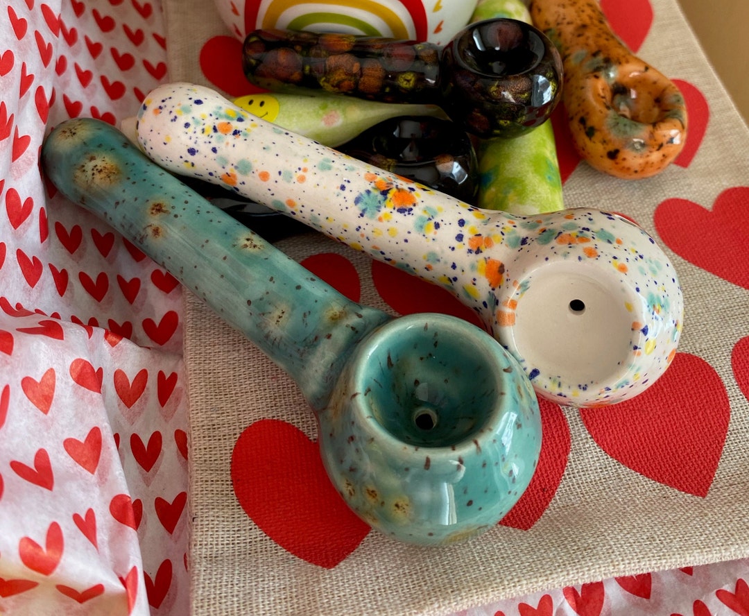 Ceramic Pipe for Smoking Large - Etsy