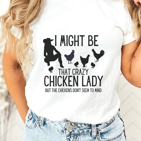 Crazy Chicken Lady - Etsy