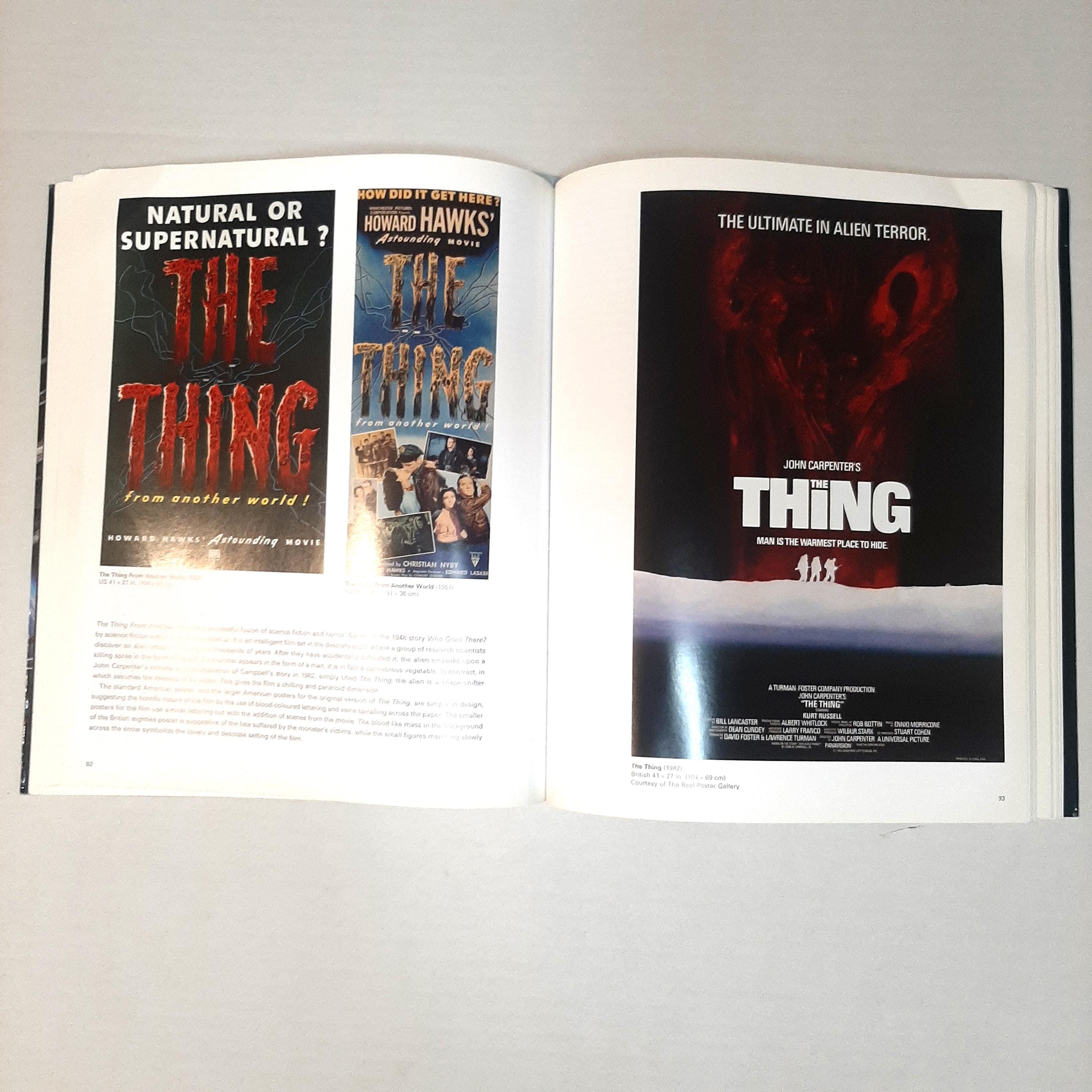 Vintage Film Posters Science Fiction Color Photo Book With Tron Matrix ...
