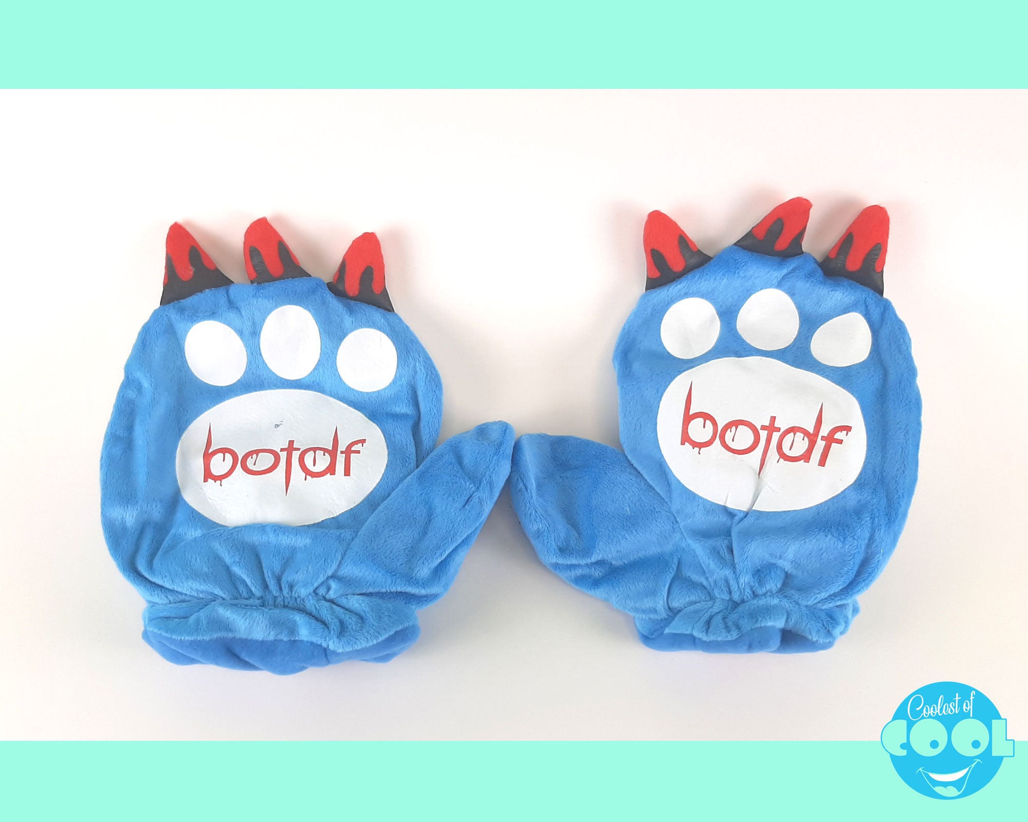 Rare Blood on the Dance Floor Merch BOTDF Blue Plush Bat Ears Headwear ...