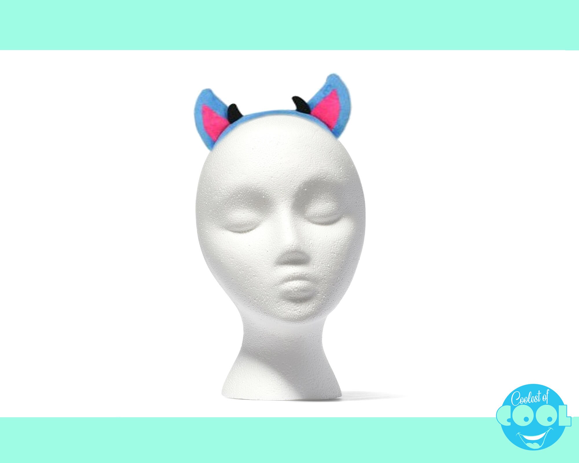 Rare Blood on the Dance Floor Merch BOTDF Blue Plush Bat Ears Headwear ...