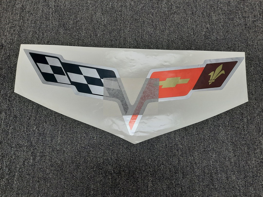 For C6 Corvette Hood Pad Decal Fot C6 Corvette Decal Accessories - Etsy