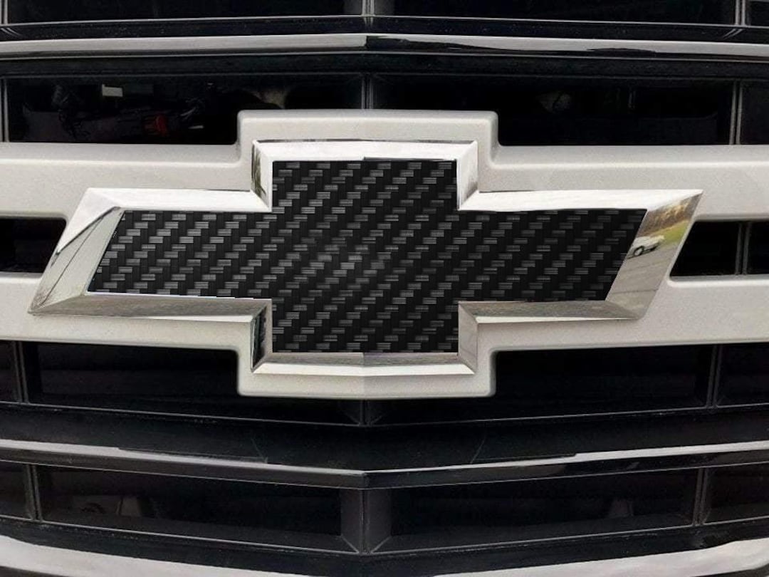 Carbon Fiber Look Overlay Decal Kit for Chevy Trucks/ Full Sized Suvs ...