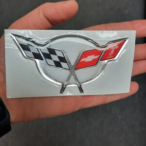 Domed Decal Emblem for C5 Corvette Domed Decal Sticker Gift Idea - Etsy