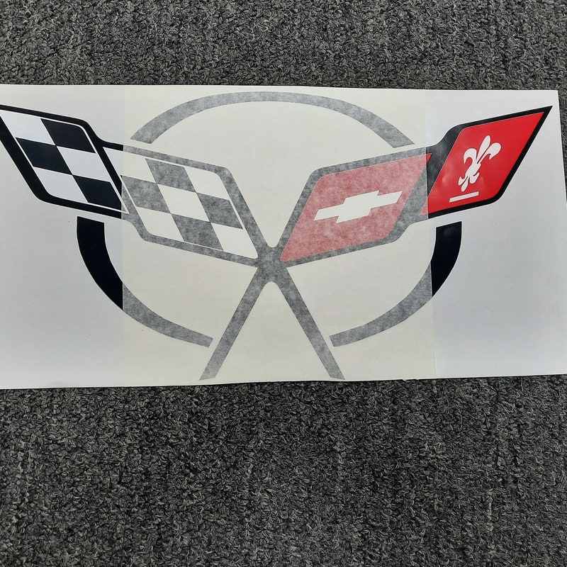 Corvette Hood Decals - Etsy