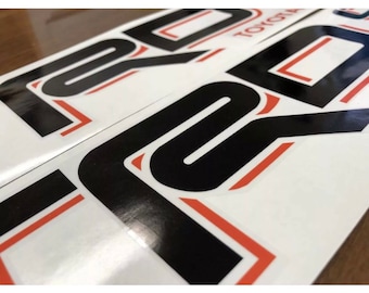 Toyota Devil Horns Decal - Etsy