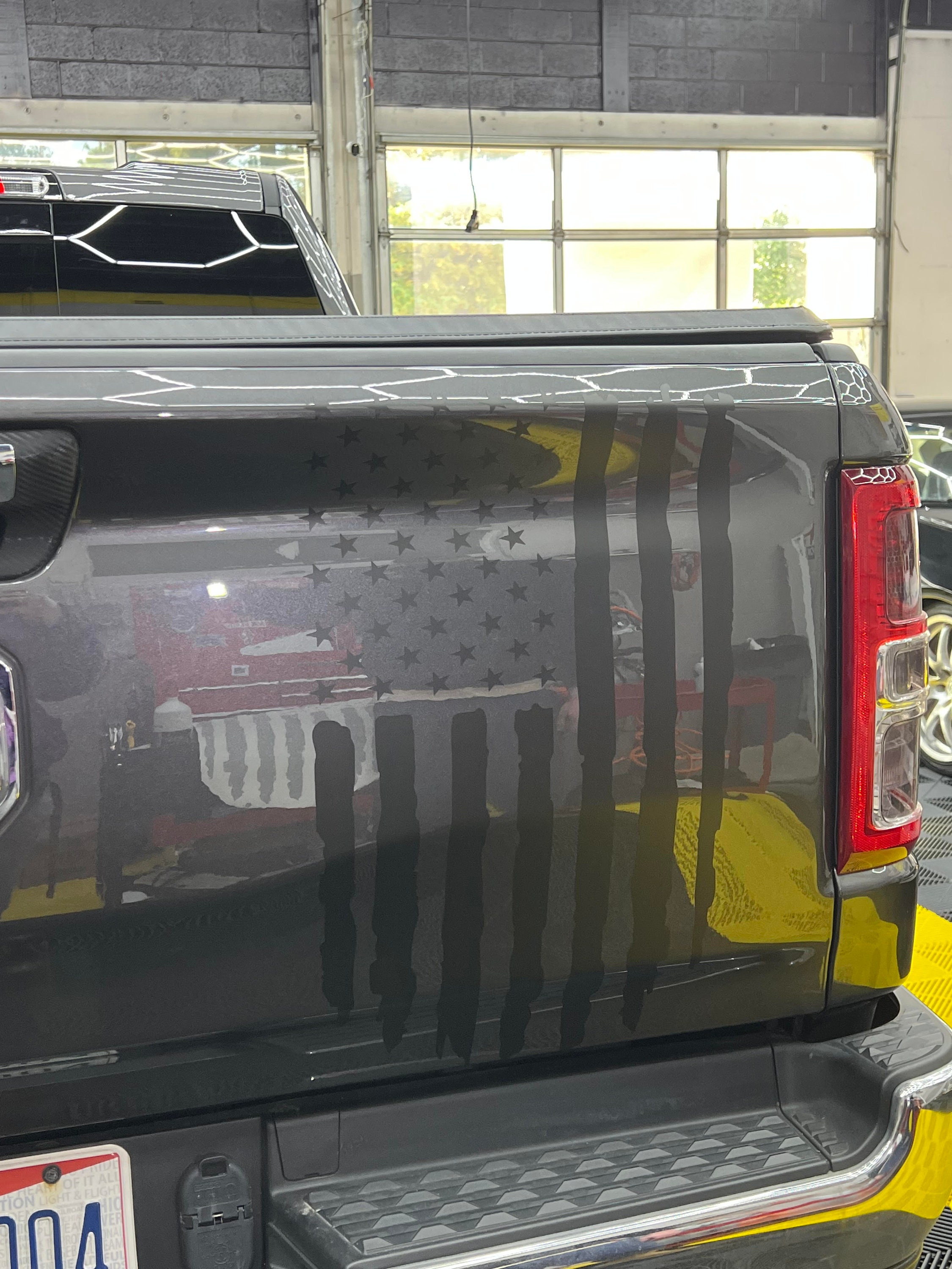 Full Sized Truck Tail Gate Flag Decal Different Color - Etsy