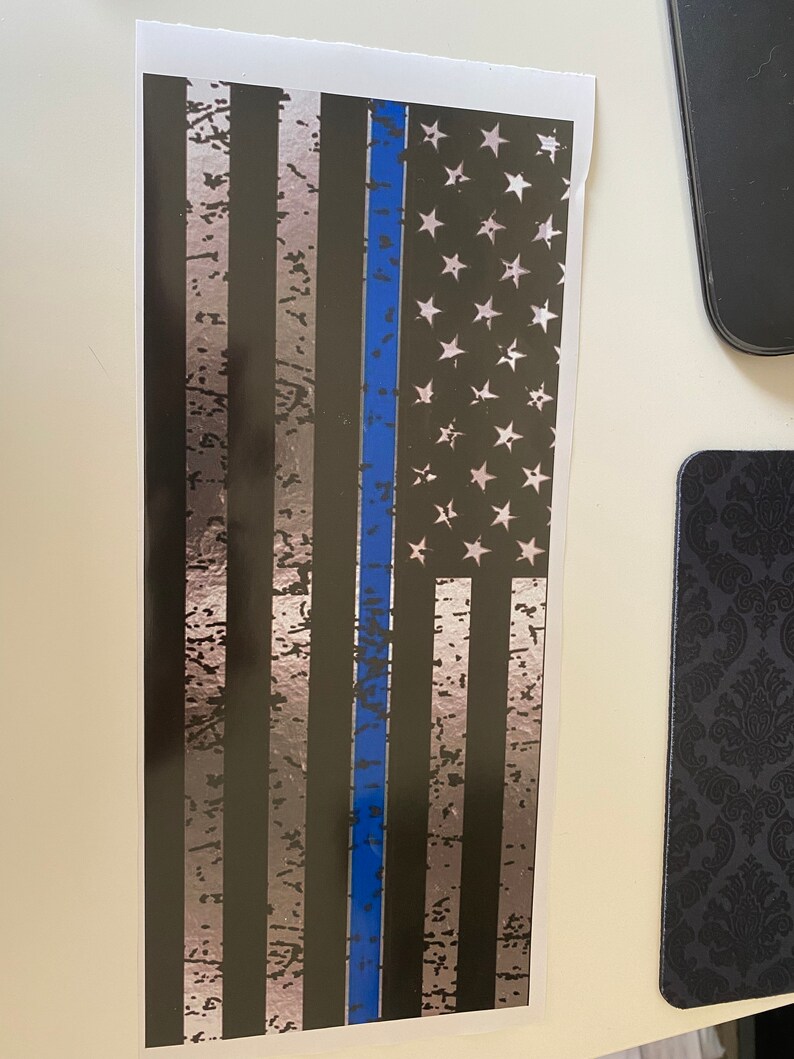 SUV Emblem Bowtie Thin Blue Line Police Overlay Decal Kit NOT - Etsy