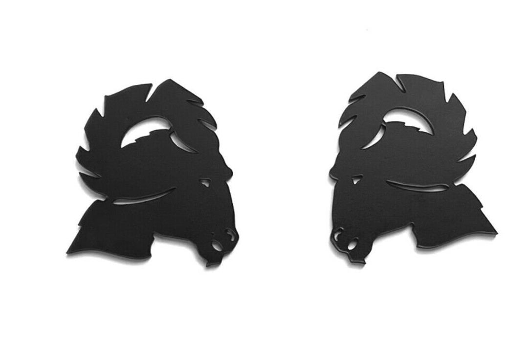 Ram Head Customized Fender Badges Hellcat Style - Fits Dodge Ram 1500 ...